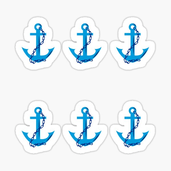 "Anchor" Sticker for Sale by KZClassic | Redbubble