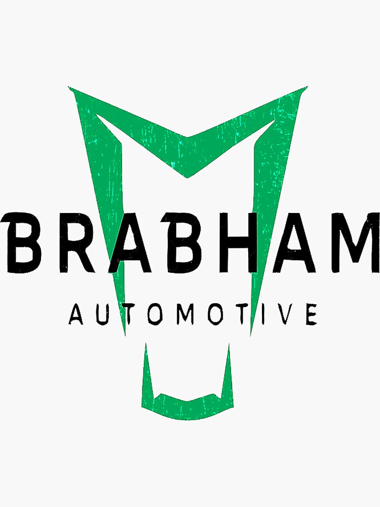 "Brabham Racing Automotive " Sticker by tayingen | Redbubble