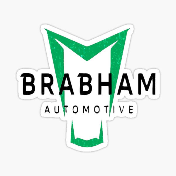 "Brabham Racing Automotive " Sticker by tayingen | Redbubble