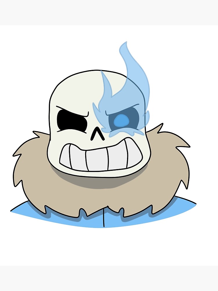 "Simple Sans Undertale Sticker" Poster for Sale by Bubbybear1111 ...