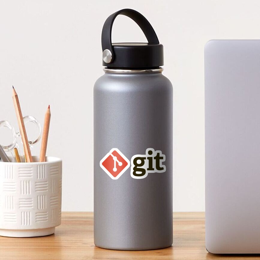"Git" Sticker for Sale by motivatedGeek | Redbubble