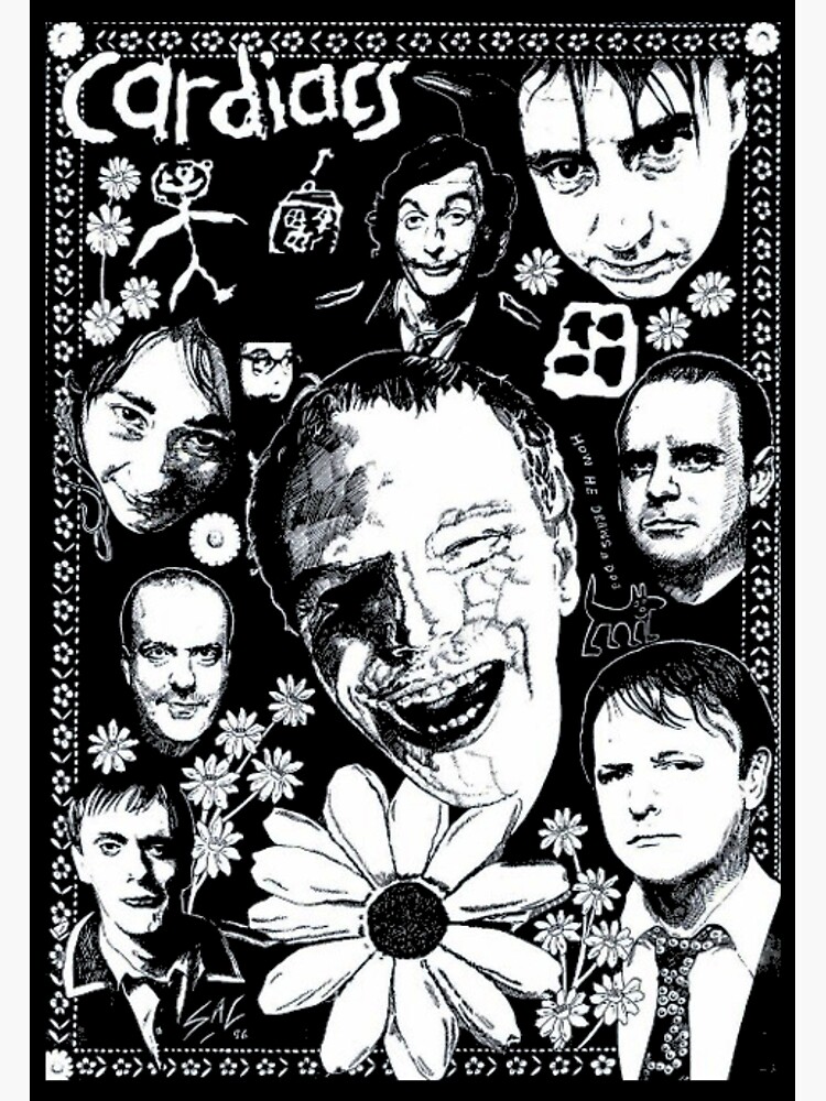 "CARDIACS - BAND" Poster by enfysnanney | Redbubble