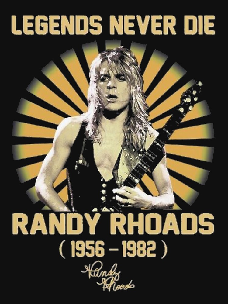 "Randy Rhoads 1956-1982 Essential T-Shirt" T-shirt for Sale by ...