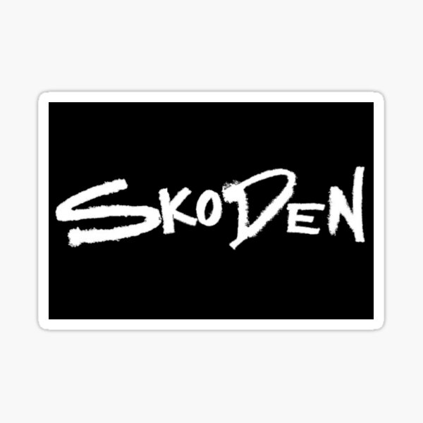 "Skoden" Sticker for Sale by BradPCPFC | Redbubble