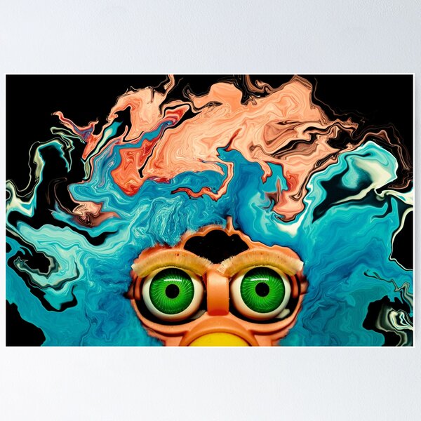 "Melting Furby " Poster for Sale by FurbyFun | Redbubble