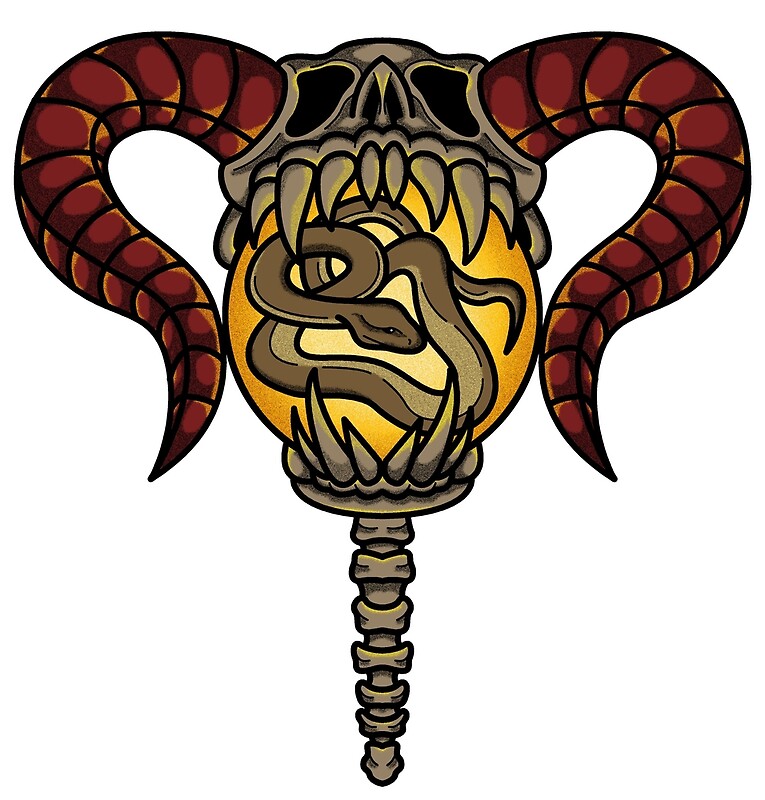 "Demonic Scepter" by Wesley Pracna | Redbubble