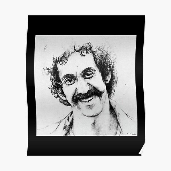 "Jim Croce" Poster for Sale by MichelleAyer | Redbubble
