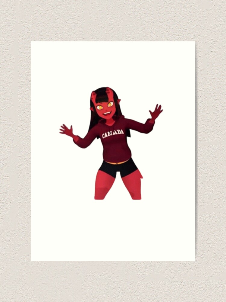 "Meru The Succubus" Art Print for Sale by Coolfull | Redbubble