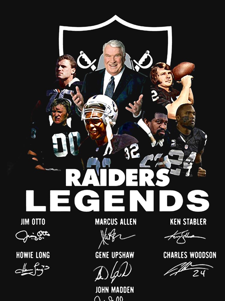 "Rip John Madden Raider Football Coach Legend Classic" T-shirt by ...