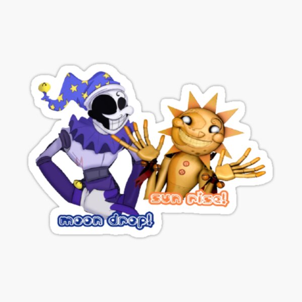 "Sun drop and moon drop" Sticker for Sale by Buy01 | Redbubble