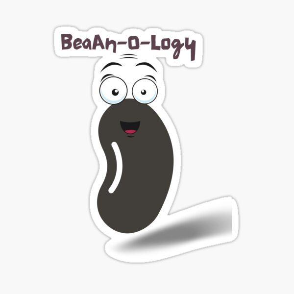 "ANGRY BEANS V 2.0" Sticker by rajan32s | Redbubble