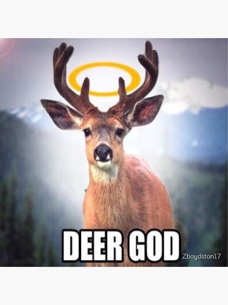 "Deer God" Poster by Zboydston17 | Redbubble