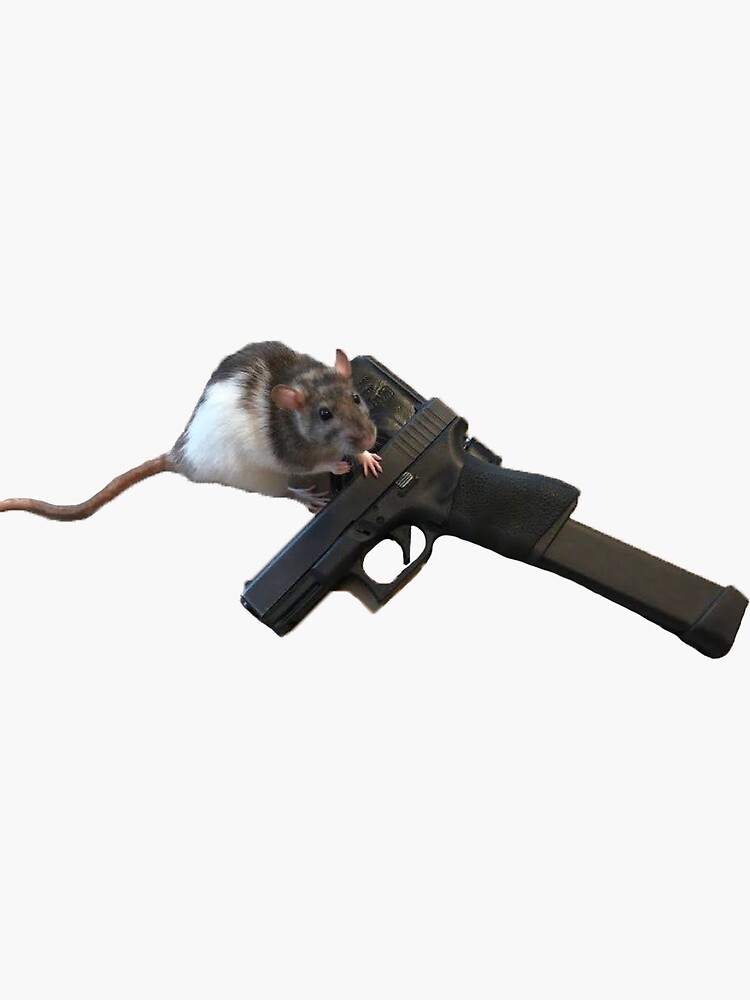 "Thug Rat" Sticker for Sale by Bank-Empty | Redbubble