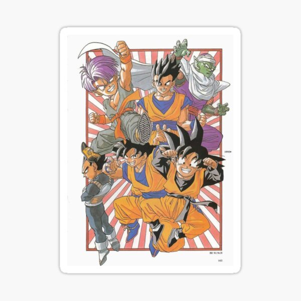 "Dragon Ball Z" Sticker by RiilRed | Redbubble