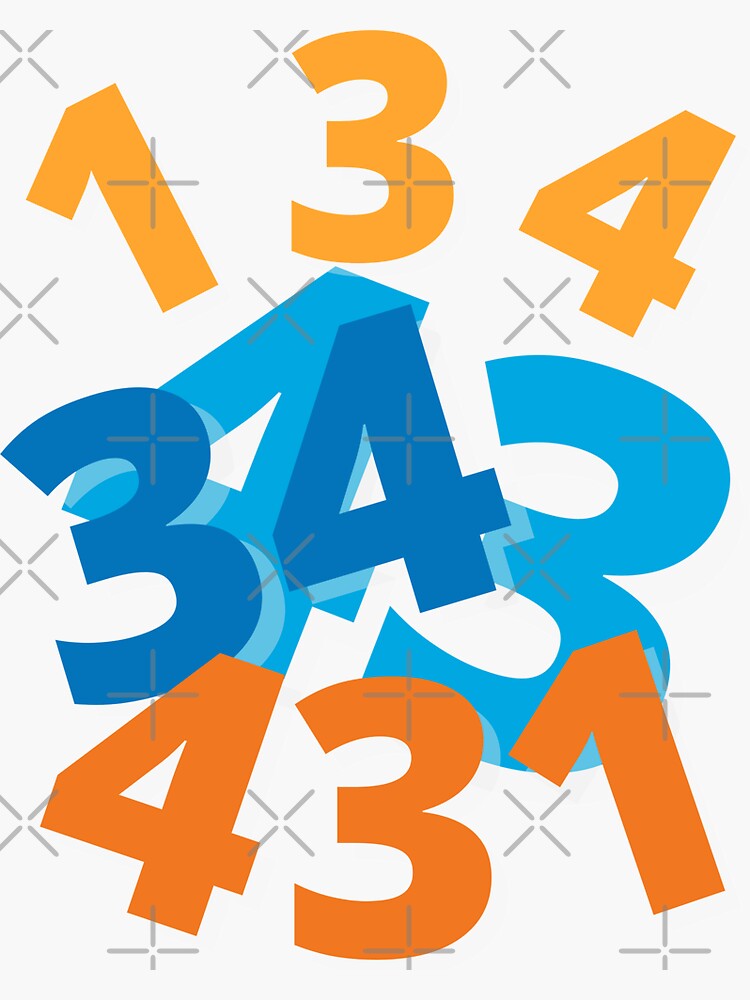 "2022's Lucky Numbers" Sticker for Sale by BritoStore | Redbubble