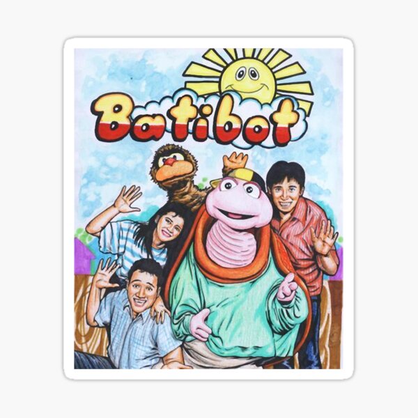 "Batibot For Fans" Sticker by IdellaBergnaum | Redbubble