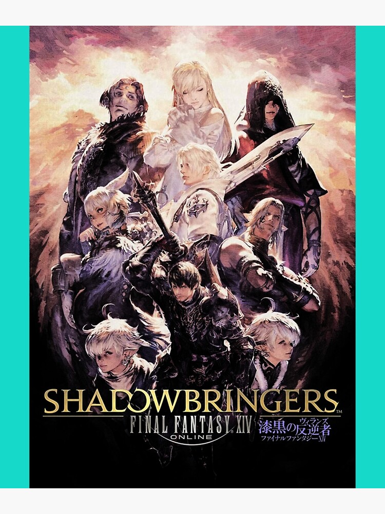 "Final Fantasy XIV Shadowbringers " Poster for Sale by MaivesCoShop ...