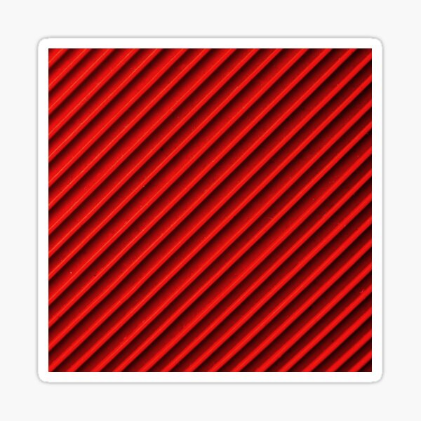 "Bright Red Linings Design" Sticker for Sale by faxilas7 | Redbubble