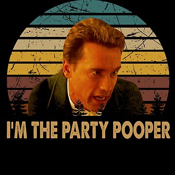"I'm the party pooper art vintage poster" Coffee Mug for Sale by ...