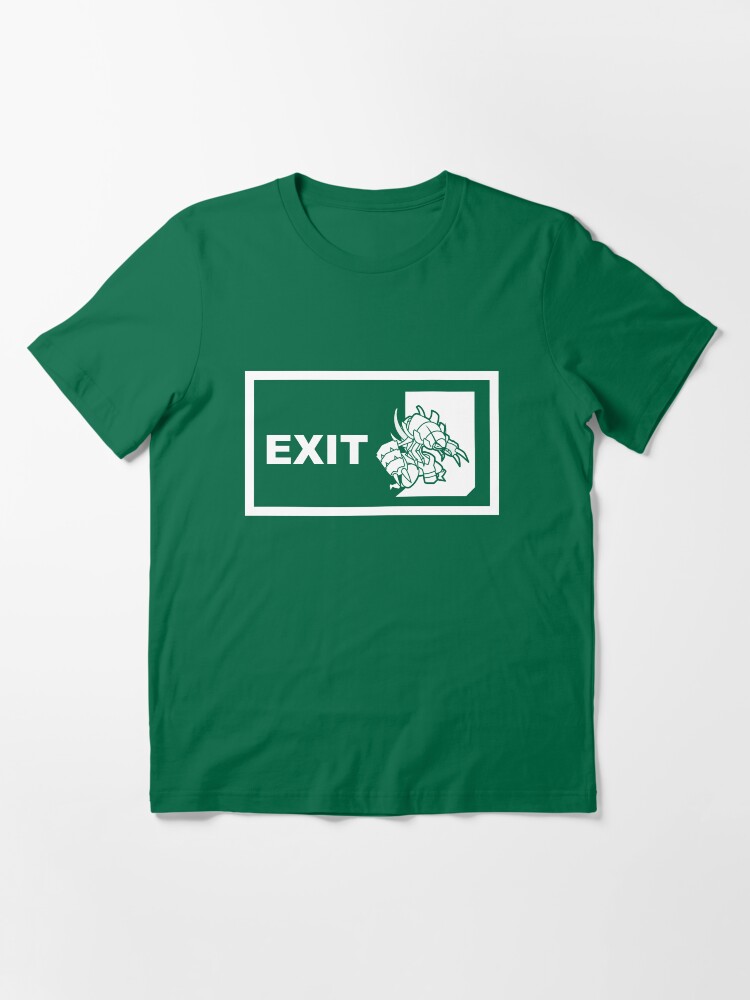 "Emergency Exit" T-shirt for Sale by -Aye | Redbubble | golisopod t ...