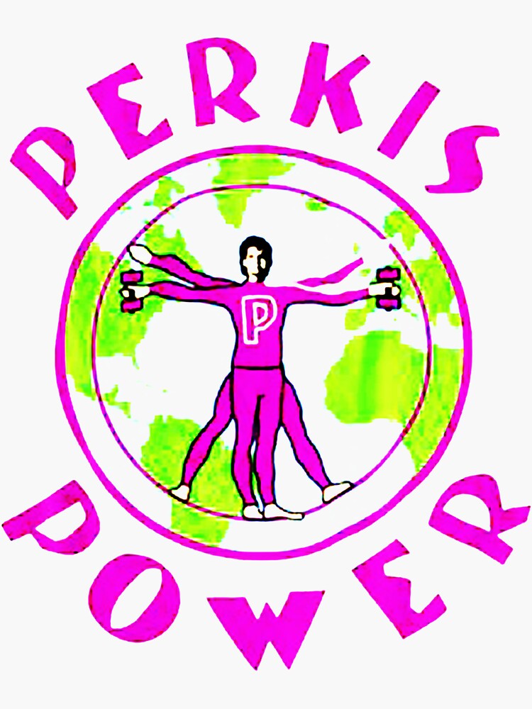 "Perkis Power Heavyweights" Sticker for Sale by jacopnoel | Redbubble
