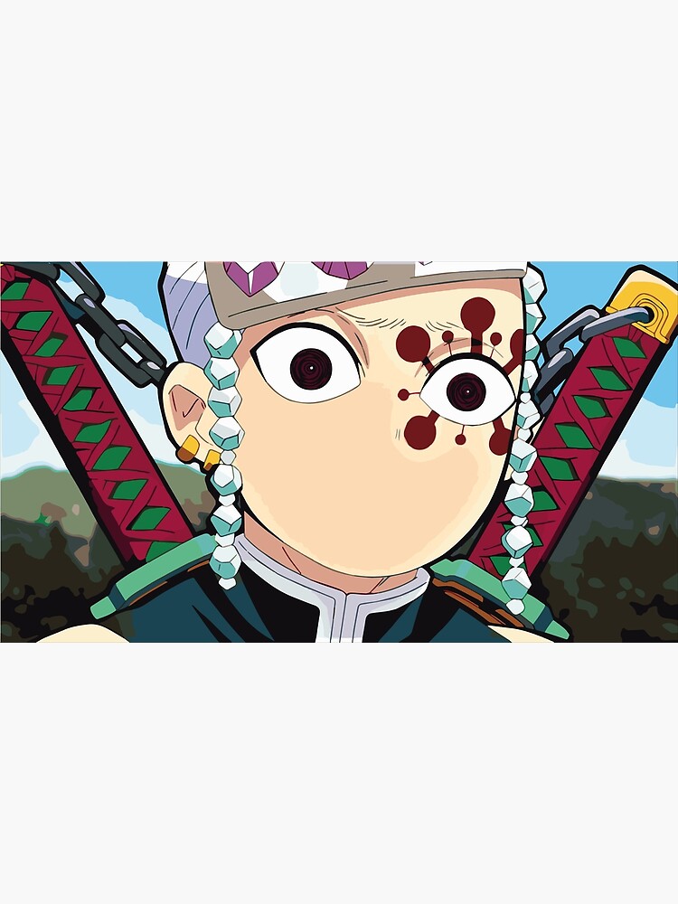 "tengen uzui chibi - demon slayer" Poster by OTSdsgnr | Redbubble