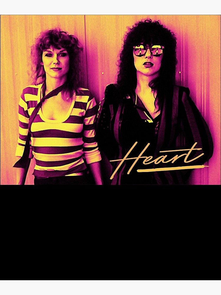 "Heart band 80s aesthetic Classic " Poster for Sale by fernandezdo ...