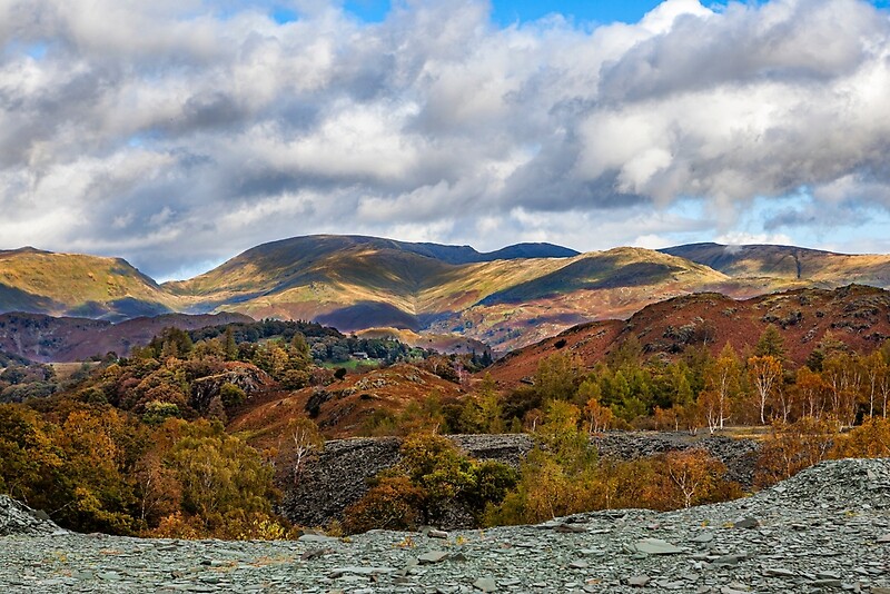 "Cumbrian Landscape" by Dave Hare | Redbubble