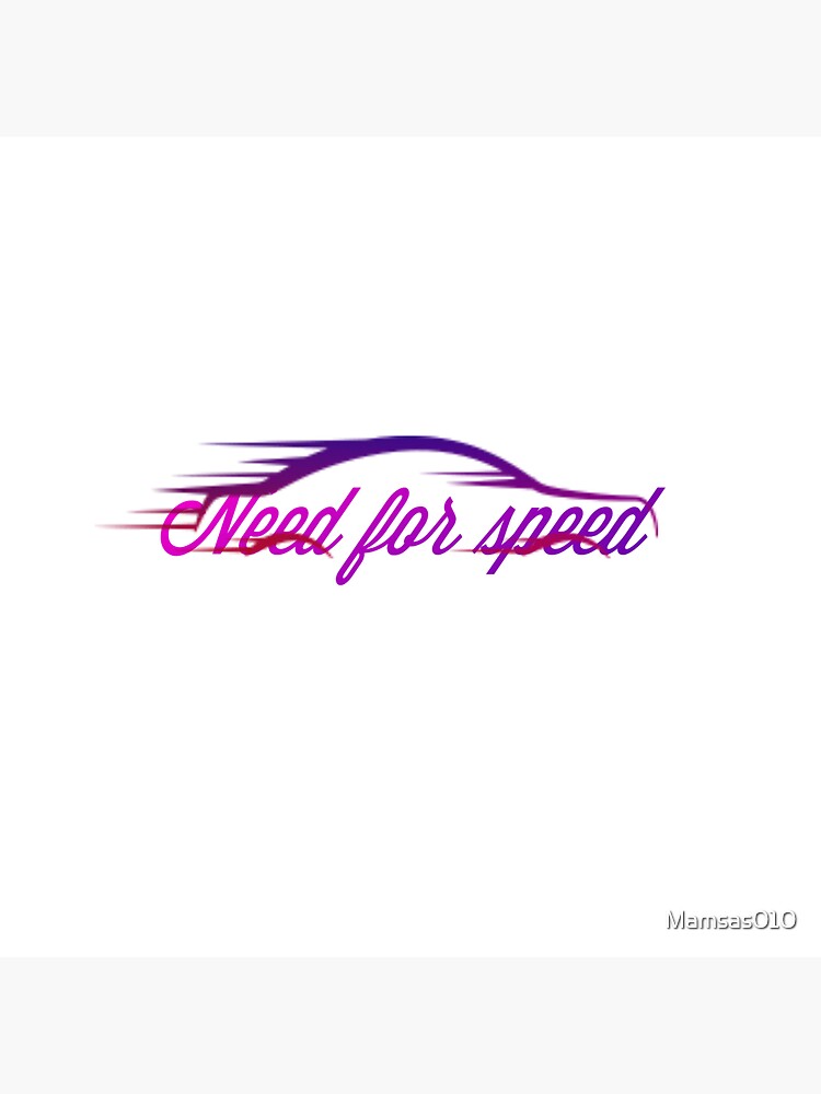 "Need for speed logo" Sticker for Sale by Mamsas010 | Redbubble