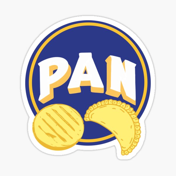 "AREPA, EMPANADA" Sticker for Sale by LA-BODEGUITA | Redbubble