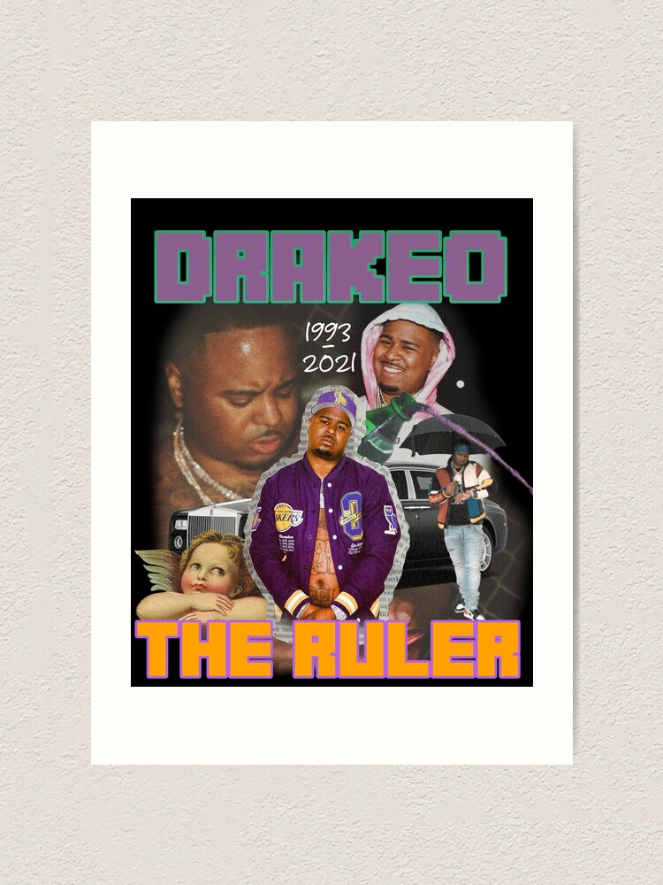 "Drakeo The Ruler Stinc Team Long Live Drakeo" Art Print for Sale by ...