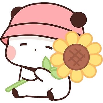 "Dudu Gives Bubu Sunflower Bubu Loves Flowers" Poster for Sale by ...