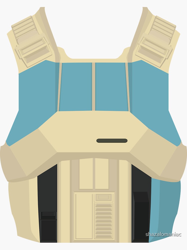 "SHORETROOPER (CAPTAIN) ARMOUR" Sticker for Sale by shazalomaniac ...