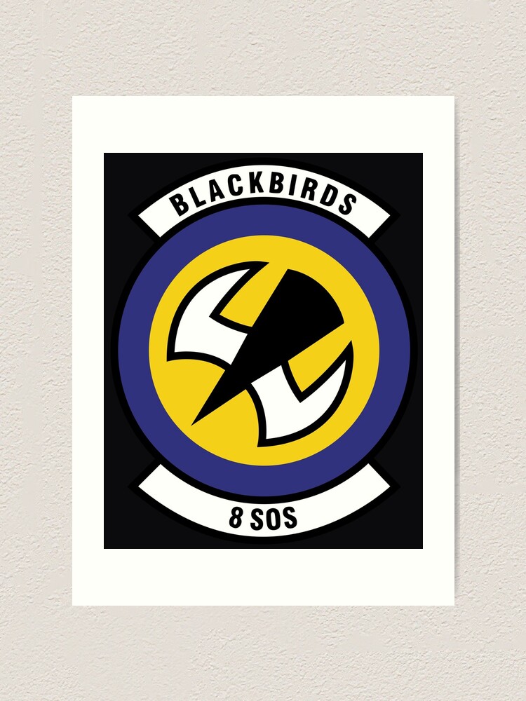 "8th Special Operations Squadron (USAF)" Art Print by wordwidesymbols ...