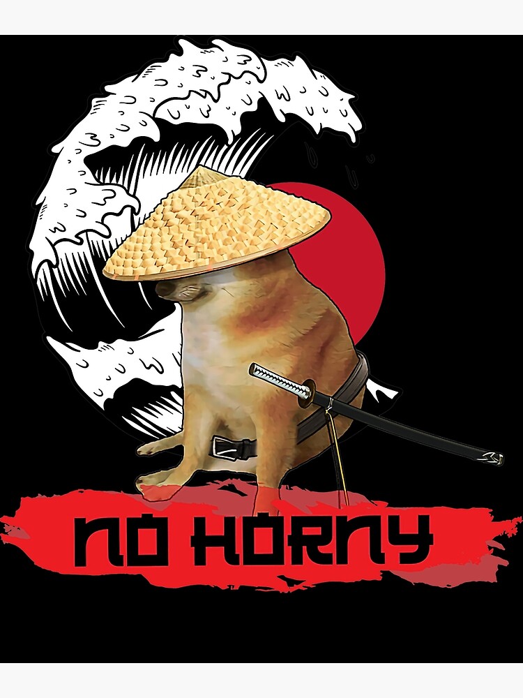 "Cheems Meme" Art Print by Kenriffeyoi | Redbubble