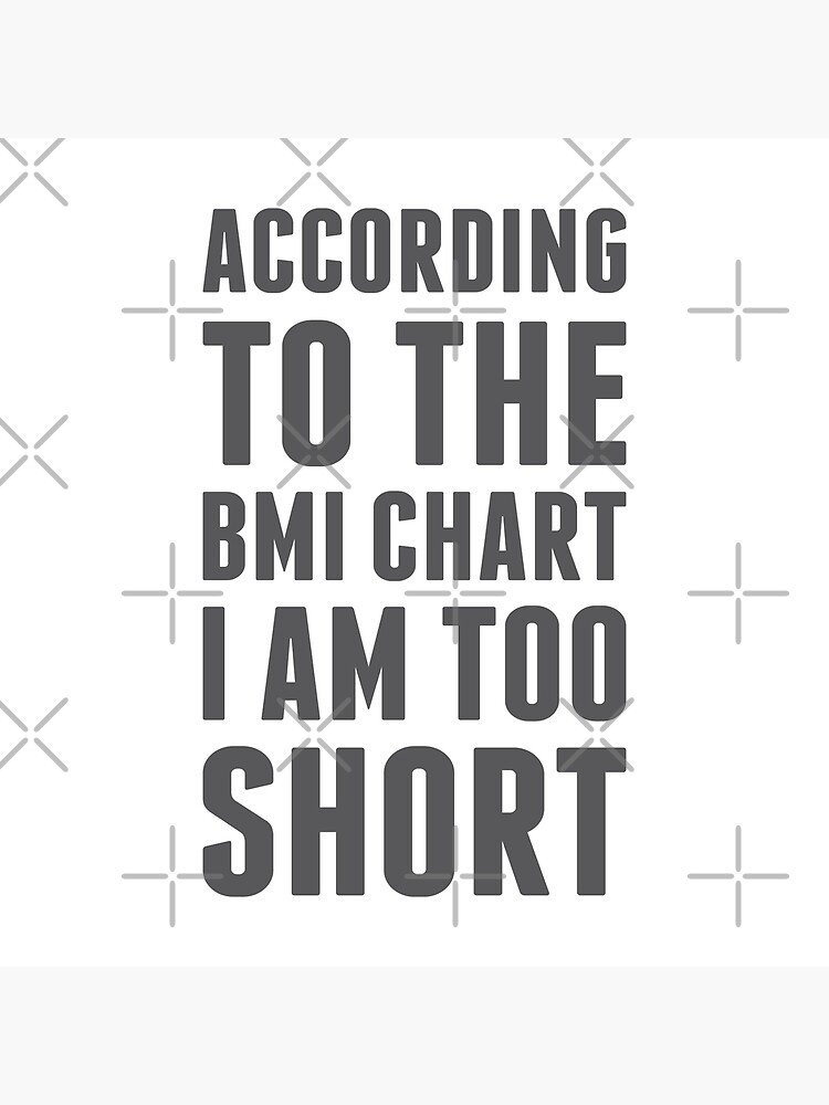 "BMI Chart" Poster by DJBALOGH | Redbubble
