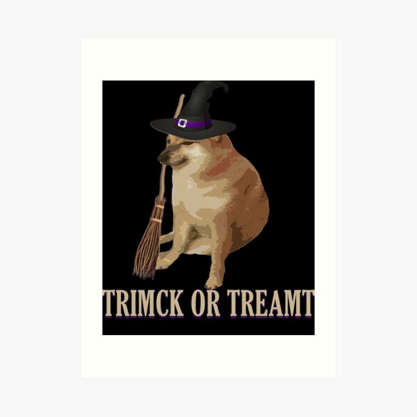 "Cheems Meme" Art Print for Sale by Kenriffeyoi | Redbubble