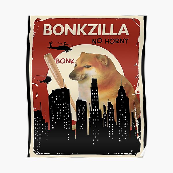 "Cheems Meme" Poster for Sale by Kenriffeyoi | Redbubble