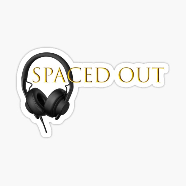"Spaced Out" Sticker for Sale by Carnegies | Redbubble