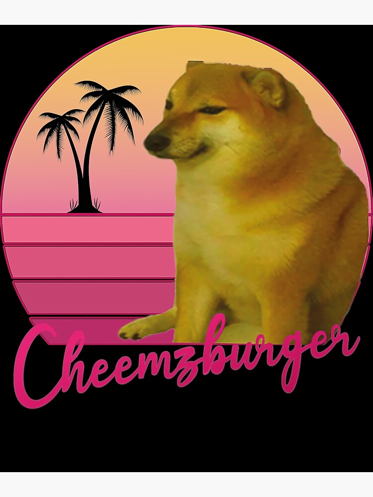 "Cheems Meme" Poster by Kenriffeyoi | Redbubble