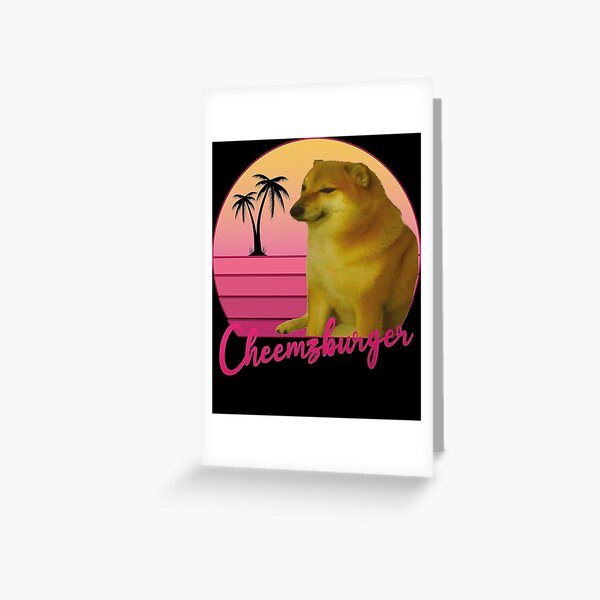 "Cheems Meme" Greeting Card for Sale by Kenriffeyoi | Redbubble