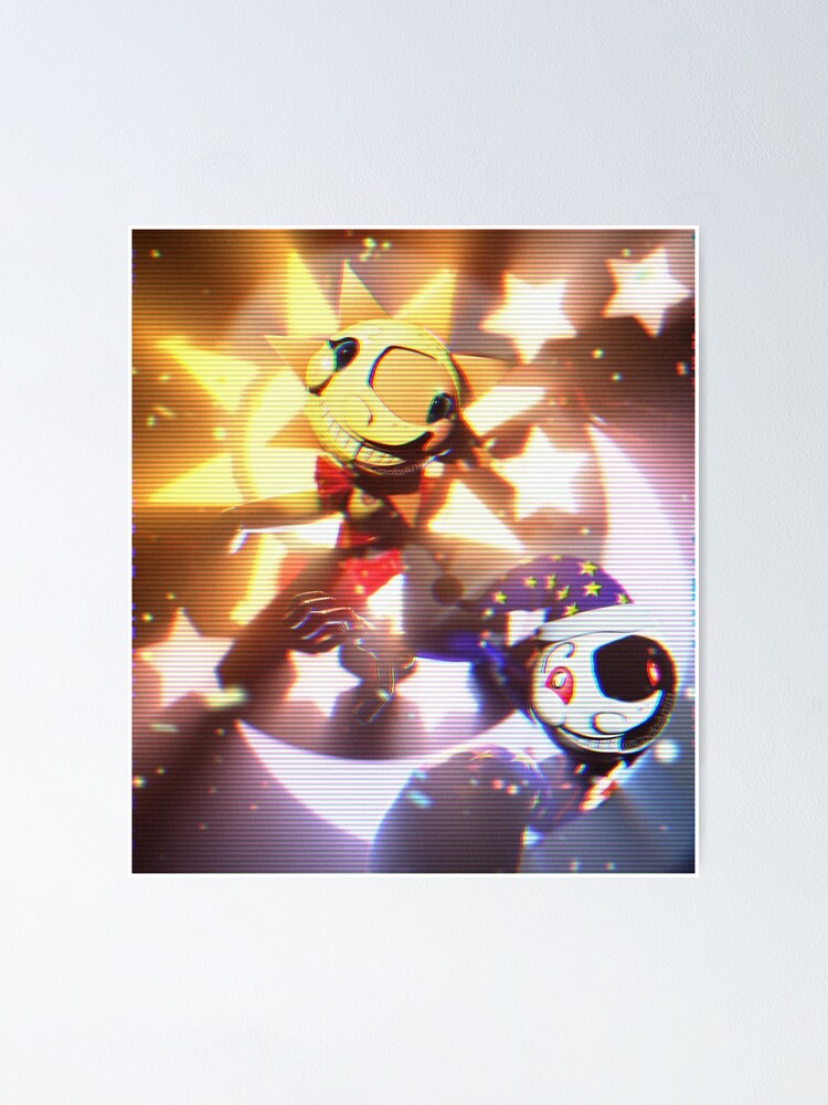 "FNAF Sunrise and Moondrop" Poster by GrandT-Designs | Redbubble