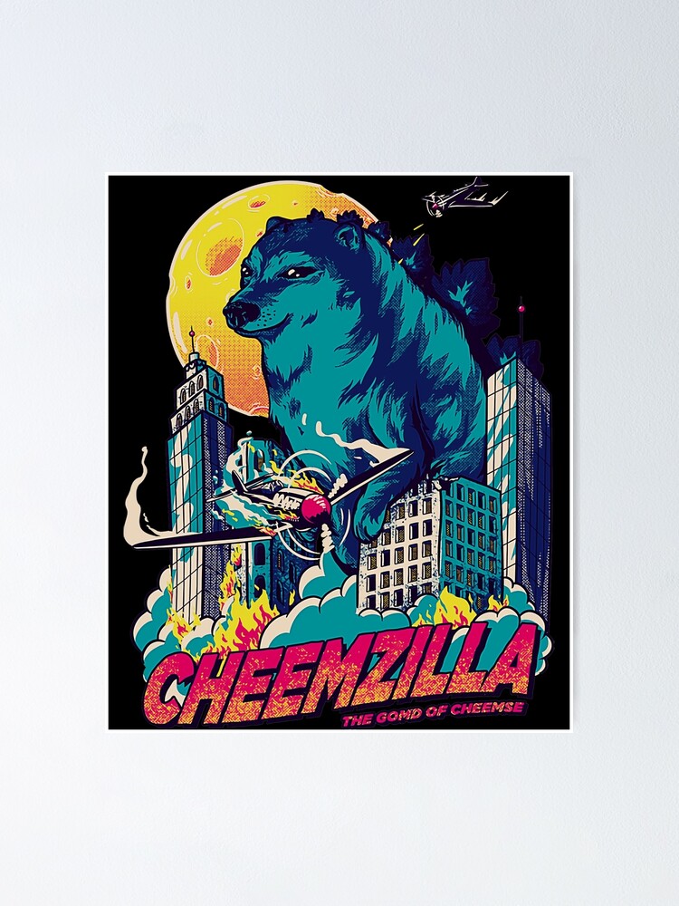 "Cheems Meme" Poster by Kenriffeyoi | Redbubble