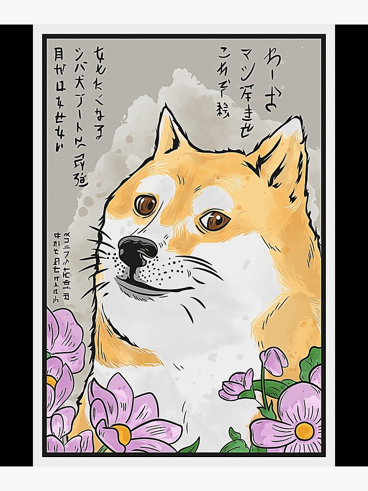 "Cheems Meme" Art Print by Kenriffeyoi | Redbubble