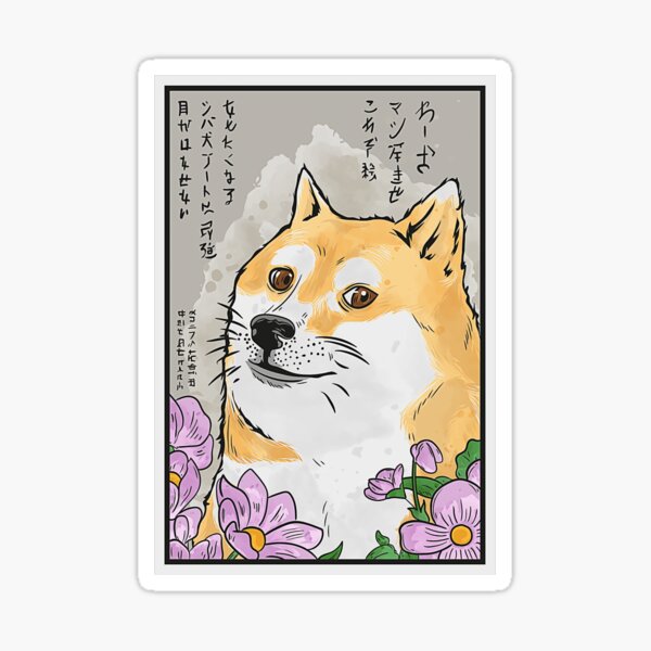 "Cheems Meme" Sticker for Sale by Kenriffeyoi | Redbubble