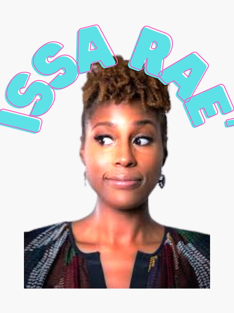 "Issa rae" Sticker by HSMart | Redbubble