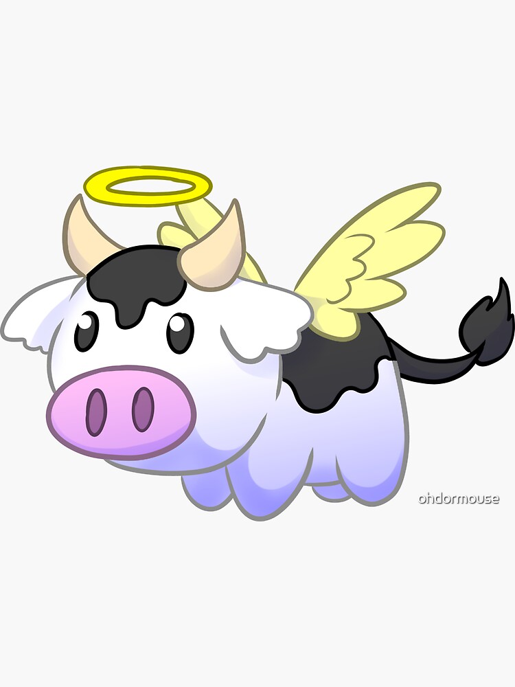 "Holy Cow" Sticker by ohdormouse | Redbubble