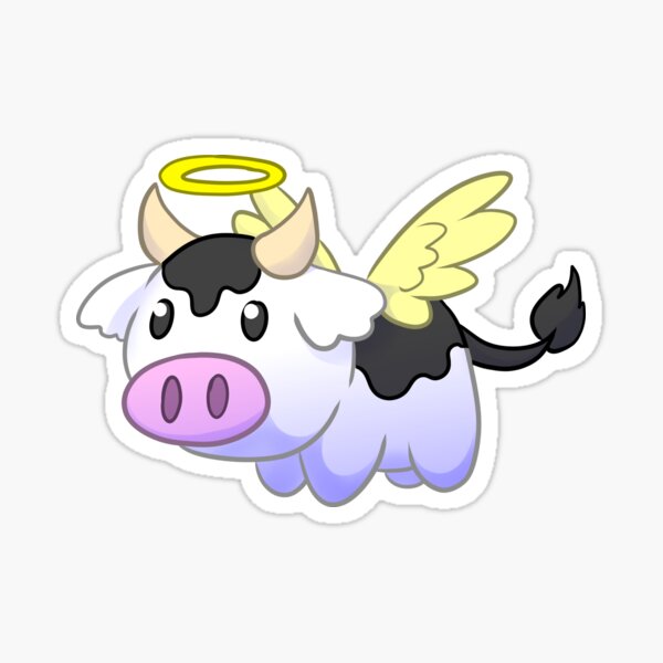 "Holy Cow" Sticker by ohdormouse | Redbubble