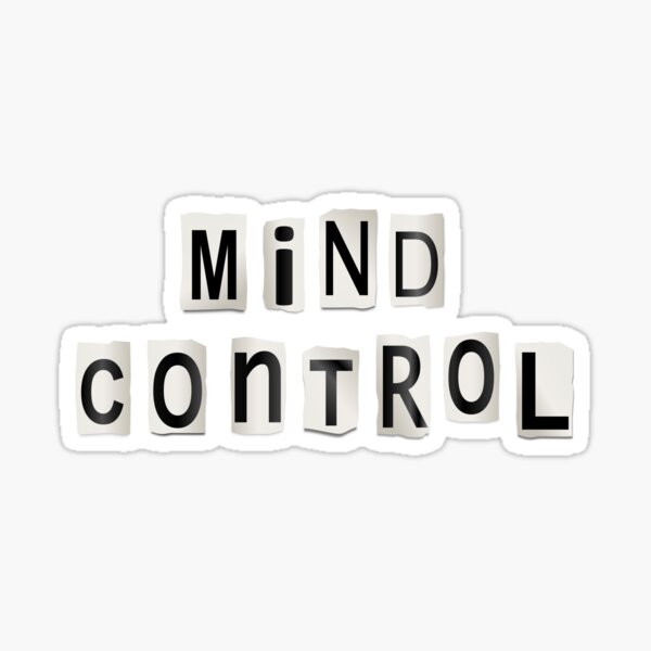 Mind Control Stickers | Redbubble