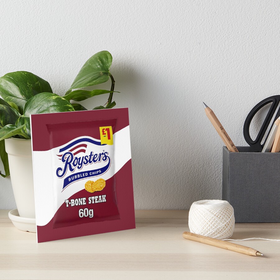 "Roysters T-Bone Steak Crisps" Throw Blanket for Sale by ItsDarkInThere ...